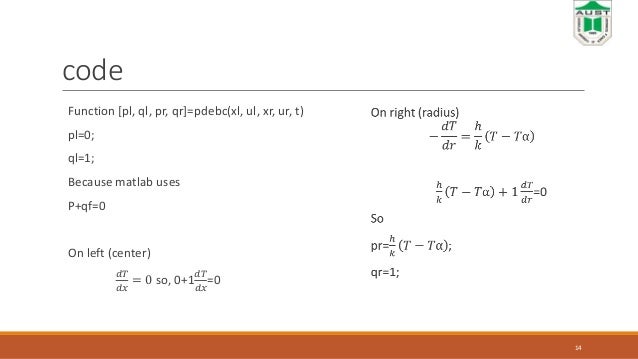 Presentation On Matlab Pde Toolbox