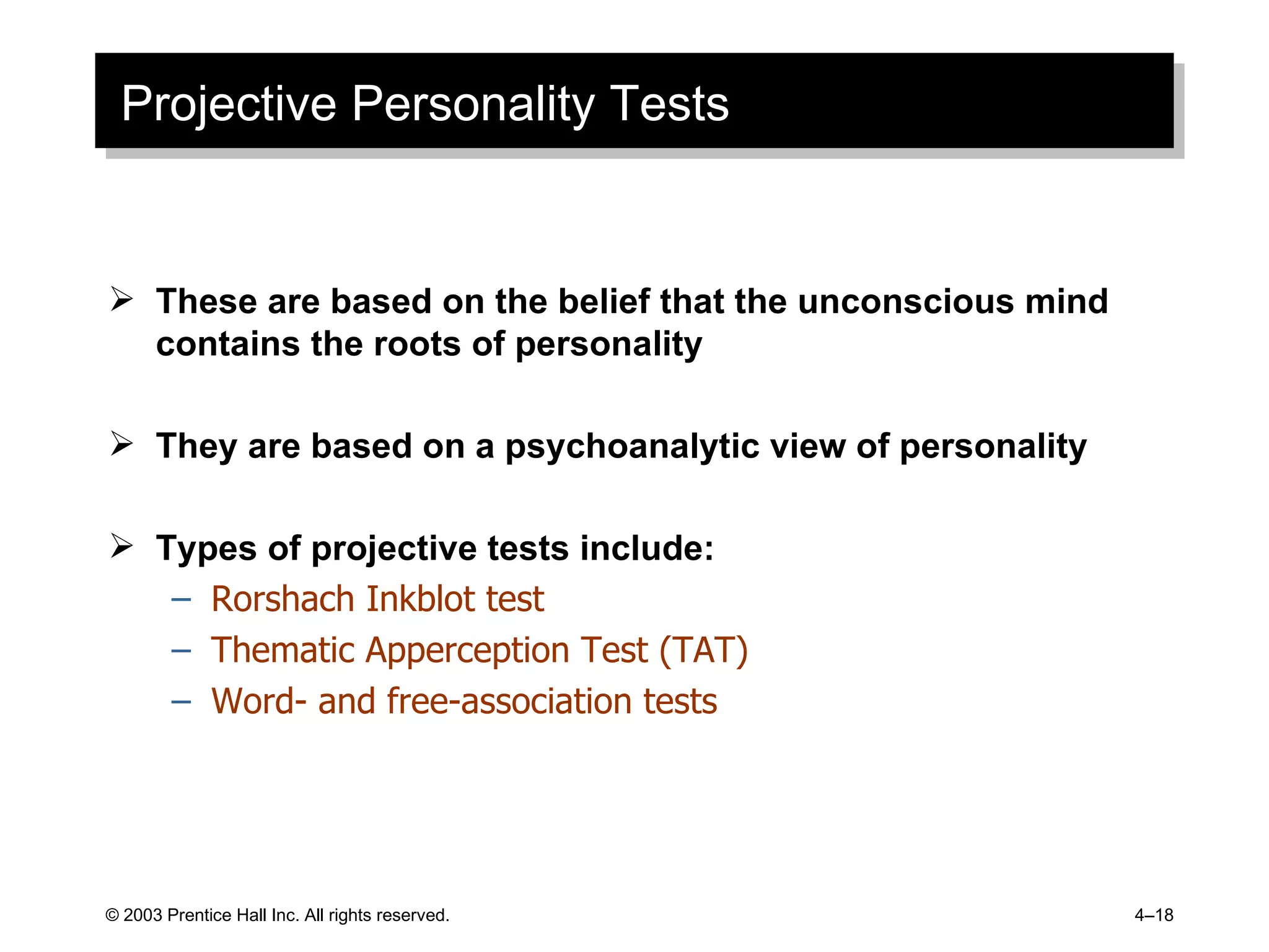 Presentation On Personality | PPS