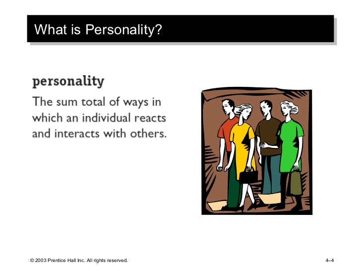 Presentation On Personality