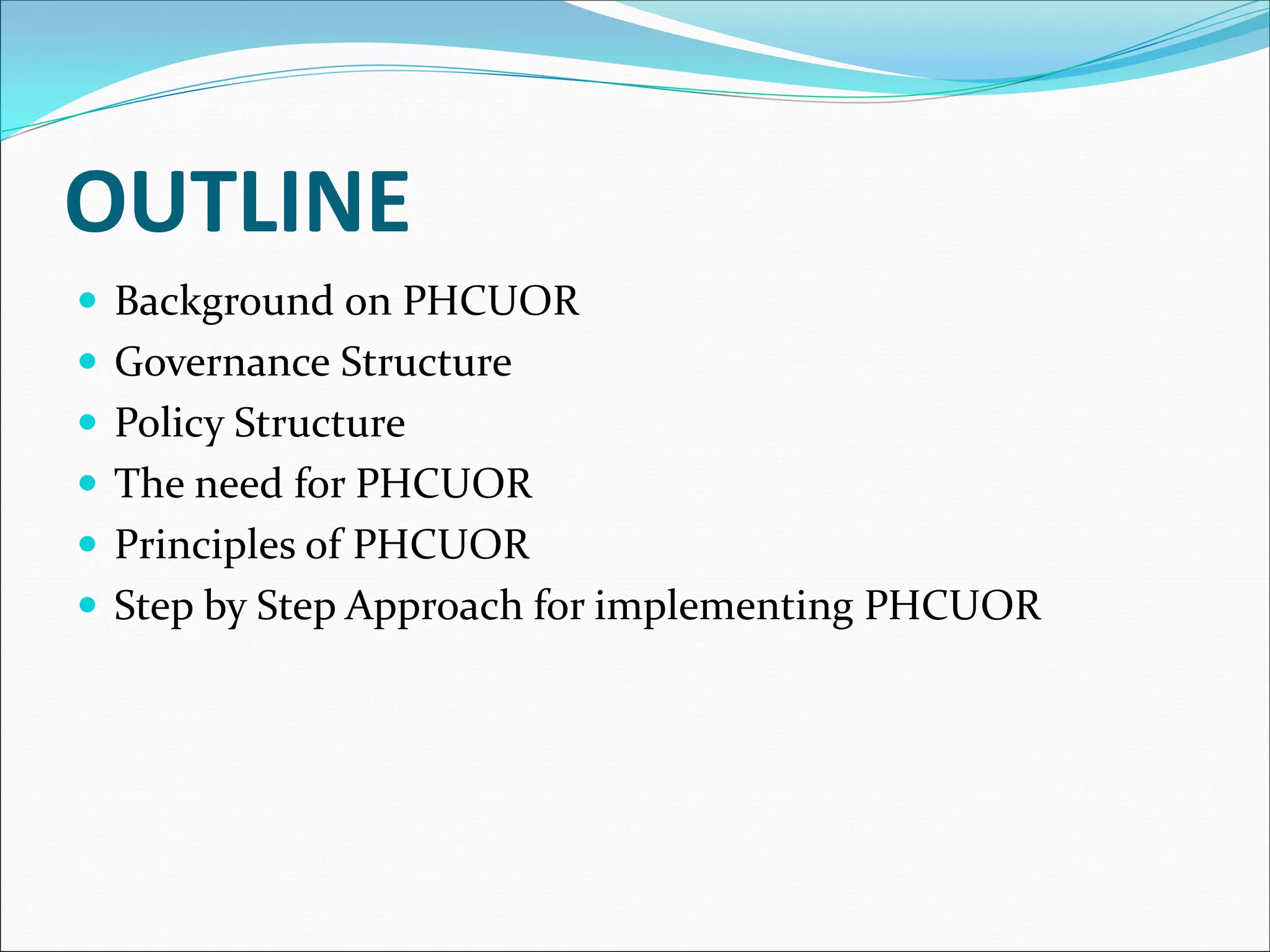 Primary Health Care Under One Roof - An Overview | PDF