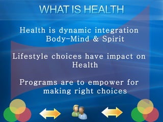 Presentation On Positive Health Options | PPT | Wellness | Healthy Living