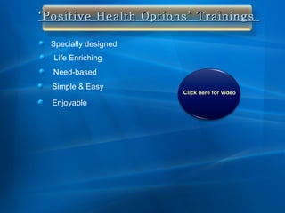 Presentation On Positive Health Options | PPT