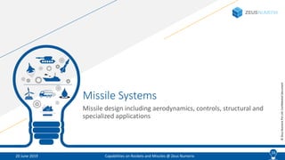 Rockets and Missiles Presentation @ Zeus Numerix | PPTX