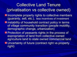 Rural China: After 30 Years’ Reform - Challenges to Sustainable ...