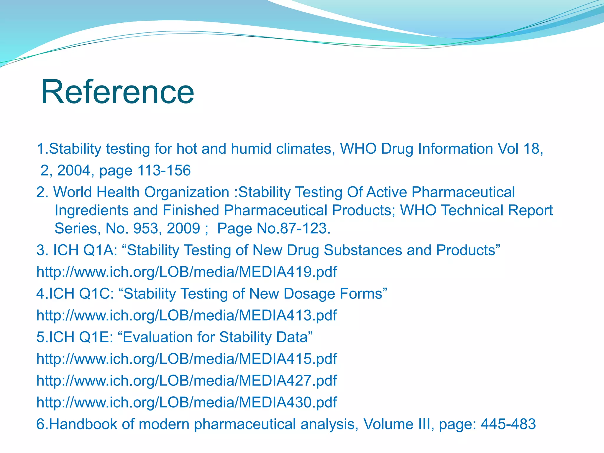 Presentation on-stability-study of pharmaceutical product | PPTX