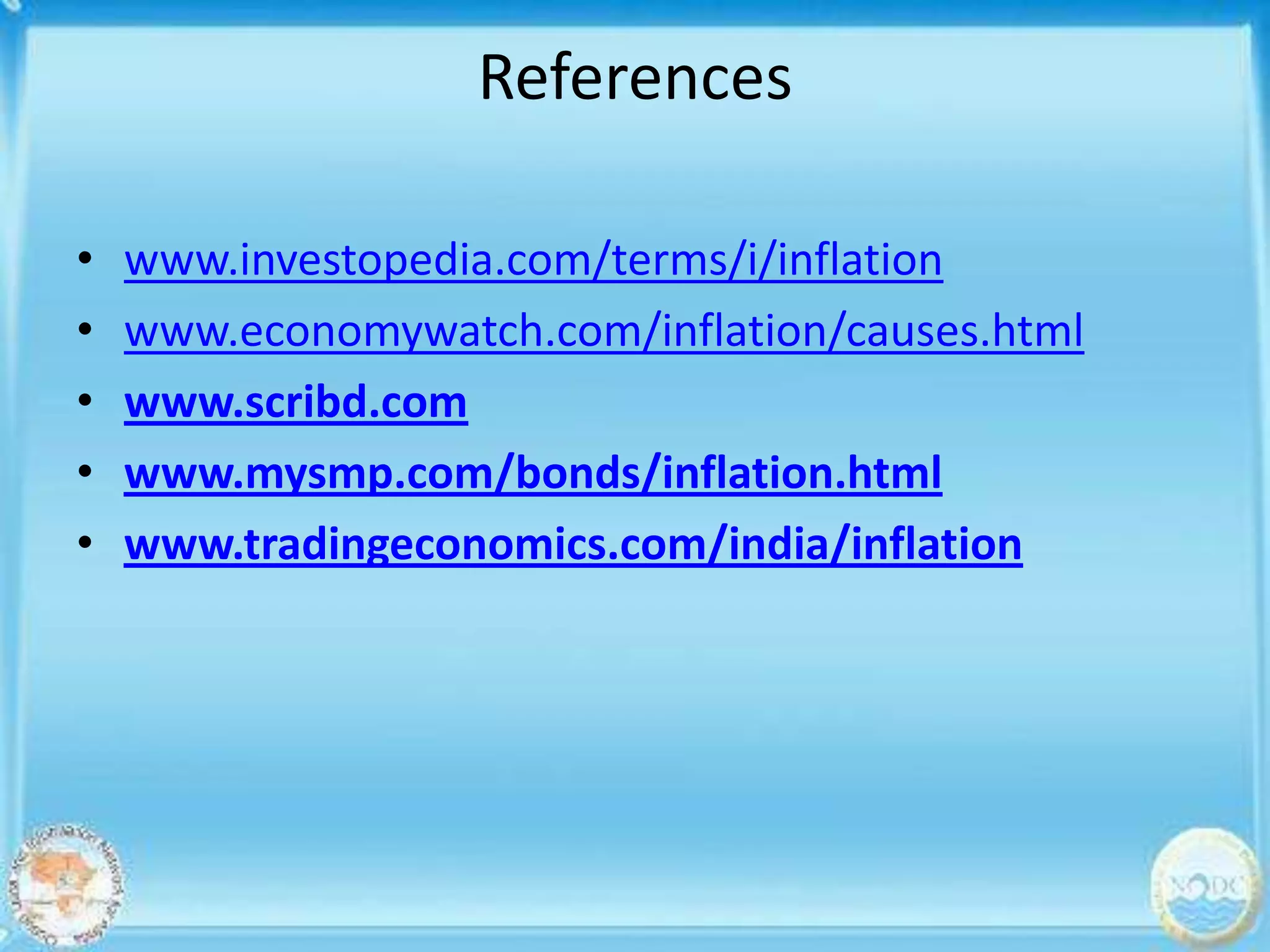 Presentation on Inflation | PPTX