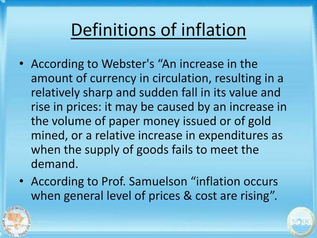 Presentation on Inflation | PPTX