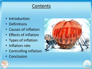 Presentation on Inflation | PPT