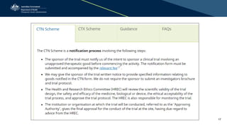 Presentation: Online Clinical Trial Notification (CTN) | PPT