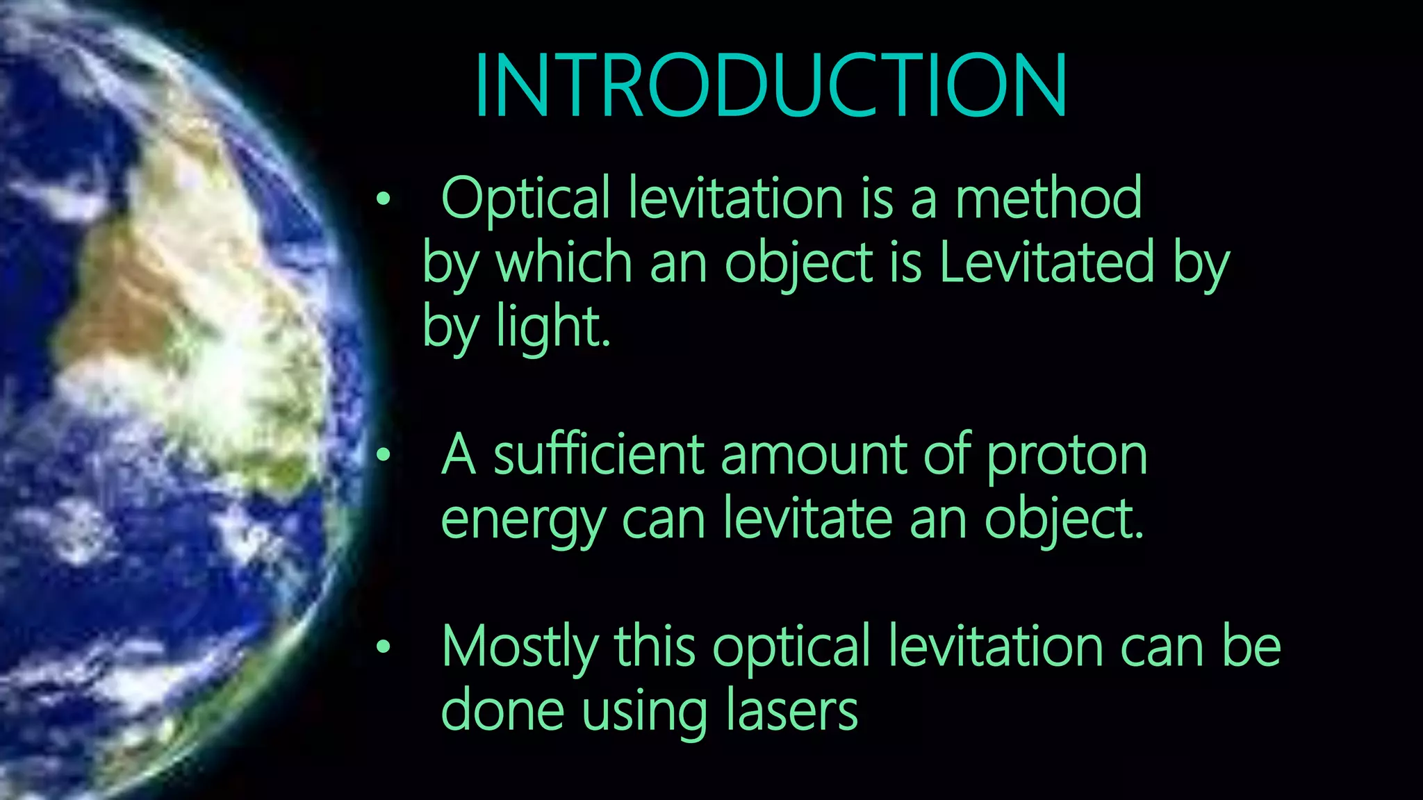 Presentation-optical-levitation-original-unknown | PPT