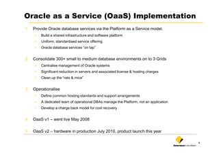 Presentation oracle as a service shared database platform | PPT