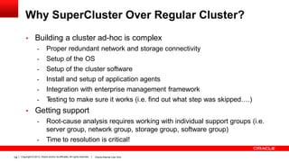 Presentation oracle super cluster t5-8 technical deep dive | PPTX
