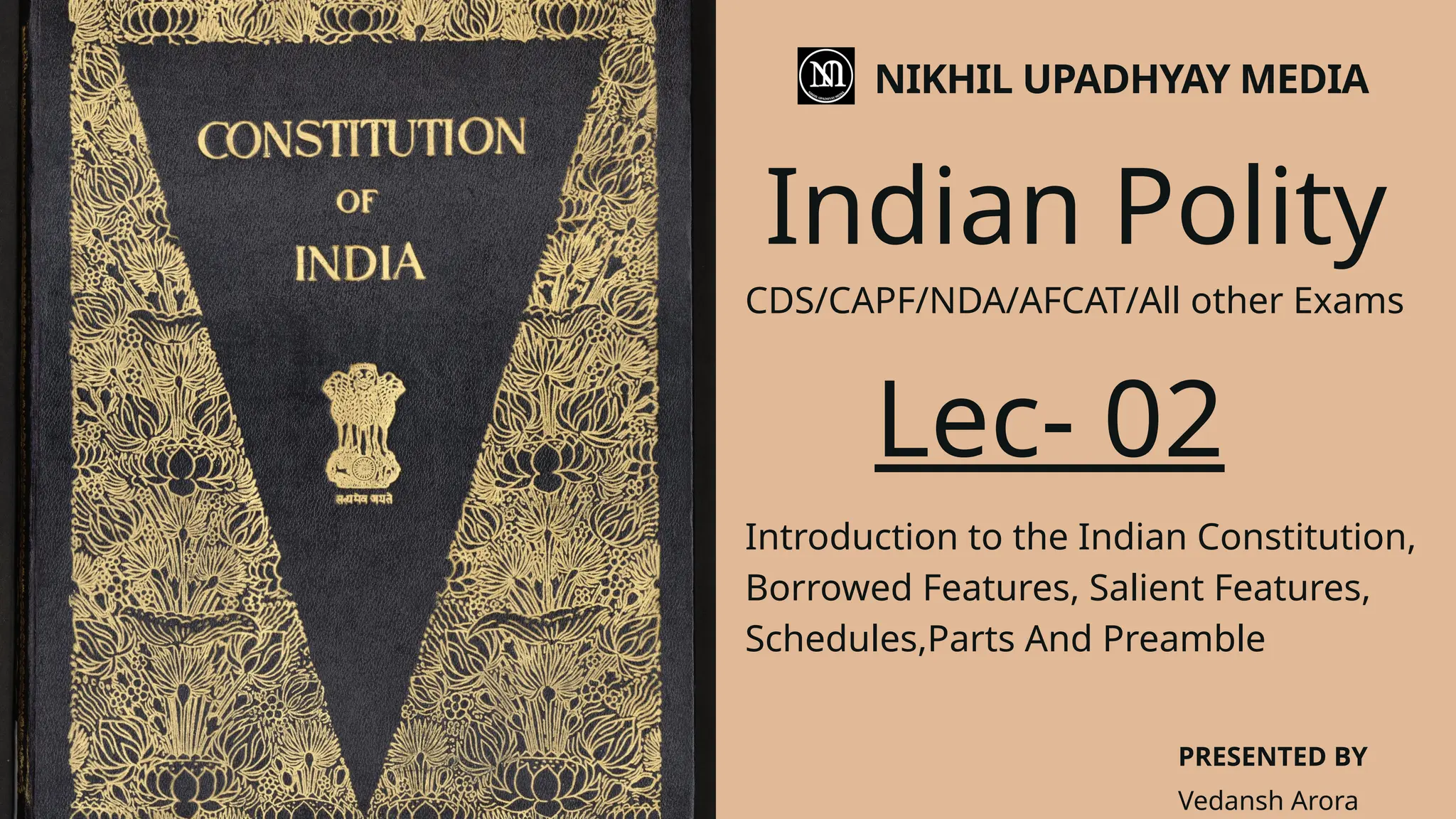 Presentation -Introduction to the Indian constitution .pptx