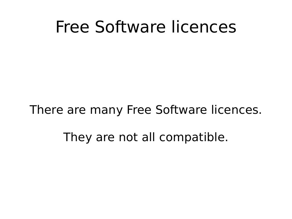 Common licensing issues in the use of Free Software and how to avoid them