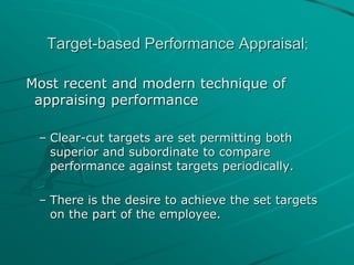 Presentation performance appraisal2 | PDF