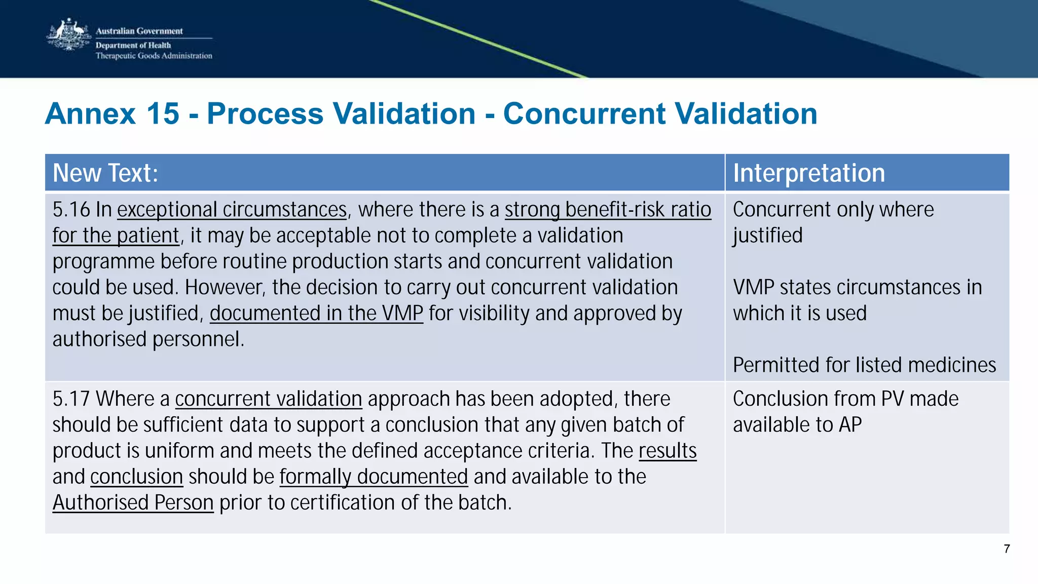 Presentation PIC/S Guide to GMP PE009-13 Annex 15 | PDF