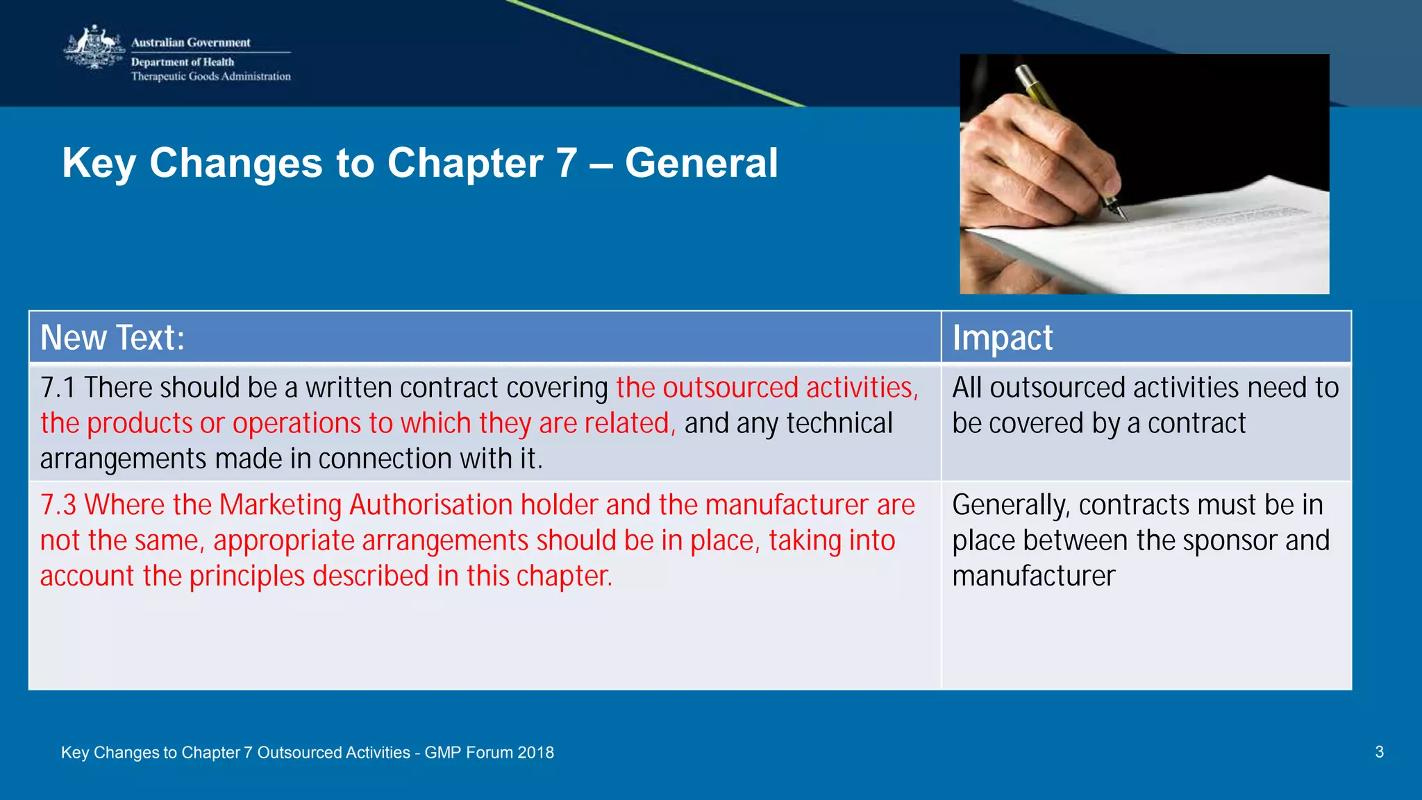 Presentation PIC/S Guide to GMP PE009-13 Chapter 7 | PDF