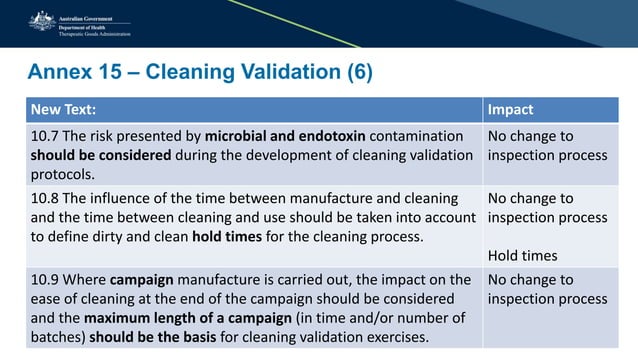 PIC/S Guide to GMP PE009-13 - Key changes to Annex 15 - Qualification and validation | PPTX