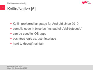 Portability of Mobile Applications | PPT
