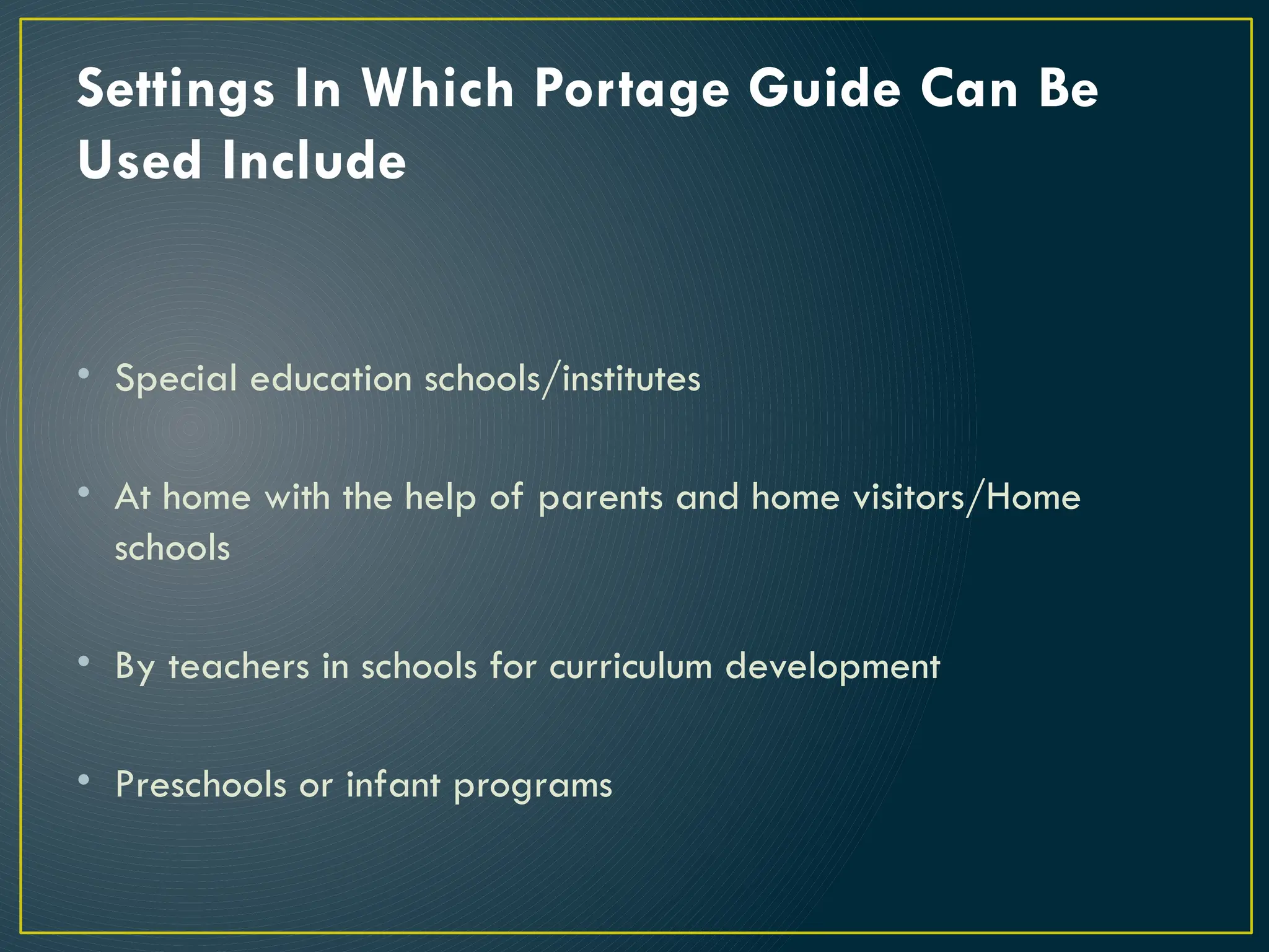 Presentation - PORTAGE GUIDE TO EARLY EDUCATION (PGEE).pptx