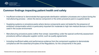 TGA Presentation: Potential reforms for the regulation of system and ...