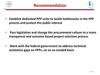 Presentation on US Public-Private Partnership | PPT