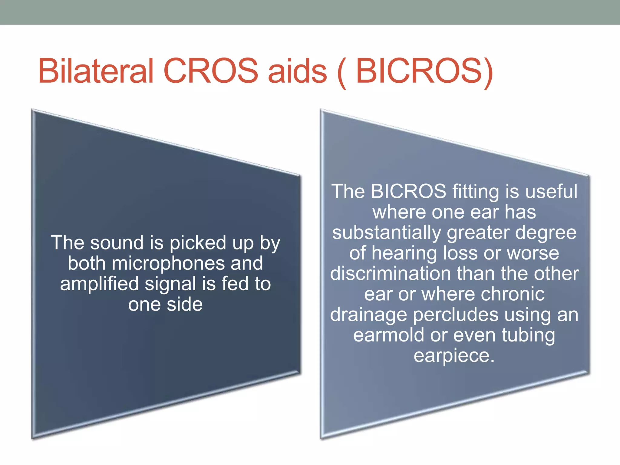 Specific features of hearing aids | PPTX