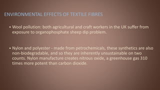 Presentation on process, pollution and control in textile industry ...