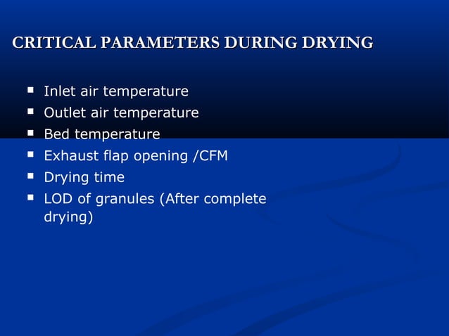 Presentation Process Scale Up And Critical Control Parameters 1 Ppt