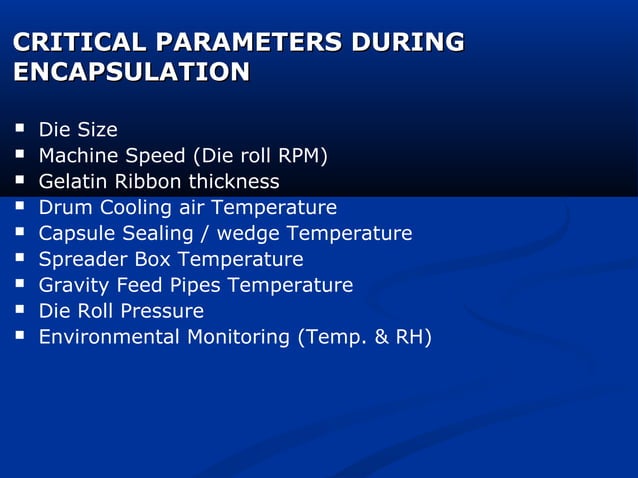 Presentation Process Scale Up And Critical Control Parameters 1 Ppt