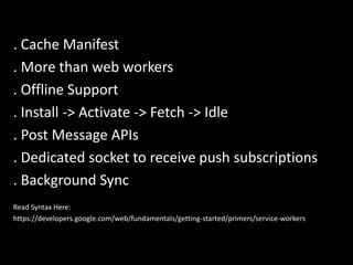 Progressive Web Apps - Overview & Getting Started | PPT