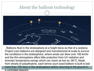 Presentation project loon | PPTX | Computer Networking | Computing
