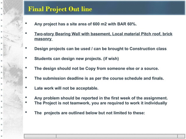 Presentation- project requirment Final Project.ppt | Free Download