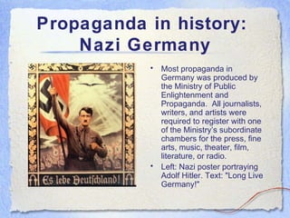 Presentation Propaganda | PPT