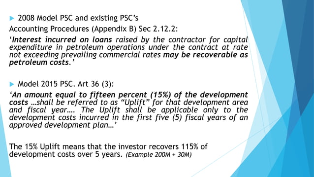 PRODUCTION SHARING CONTRACTS (By Edwin Kimani & Kate Mavuti) | PPTX ...