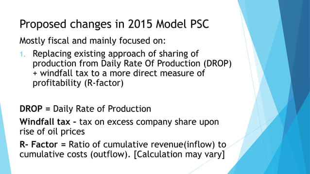 PRODUCTION SHARING CONTRACTS (By Edwin Kimani & Kate Mavuti) | PPTX ...