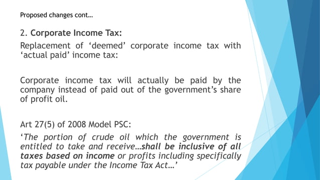 PRODUCTION SHARING CONTRACTS (By Edwin Kimani & Kate Mavuti) | PPTX ...