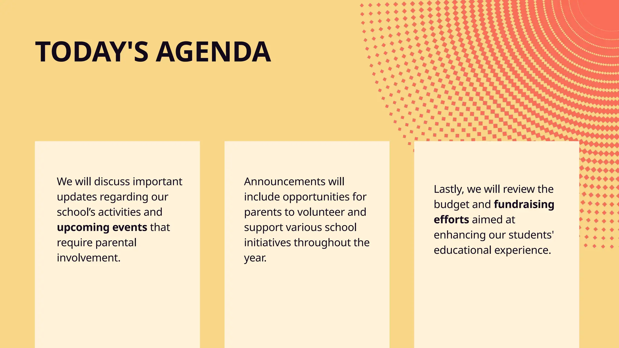 Presentation - PTA Meeting Agenda and Updates.pptx