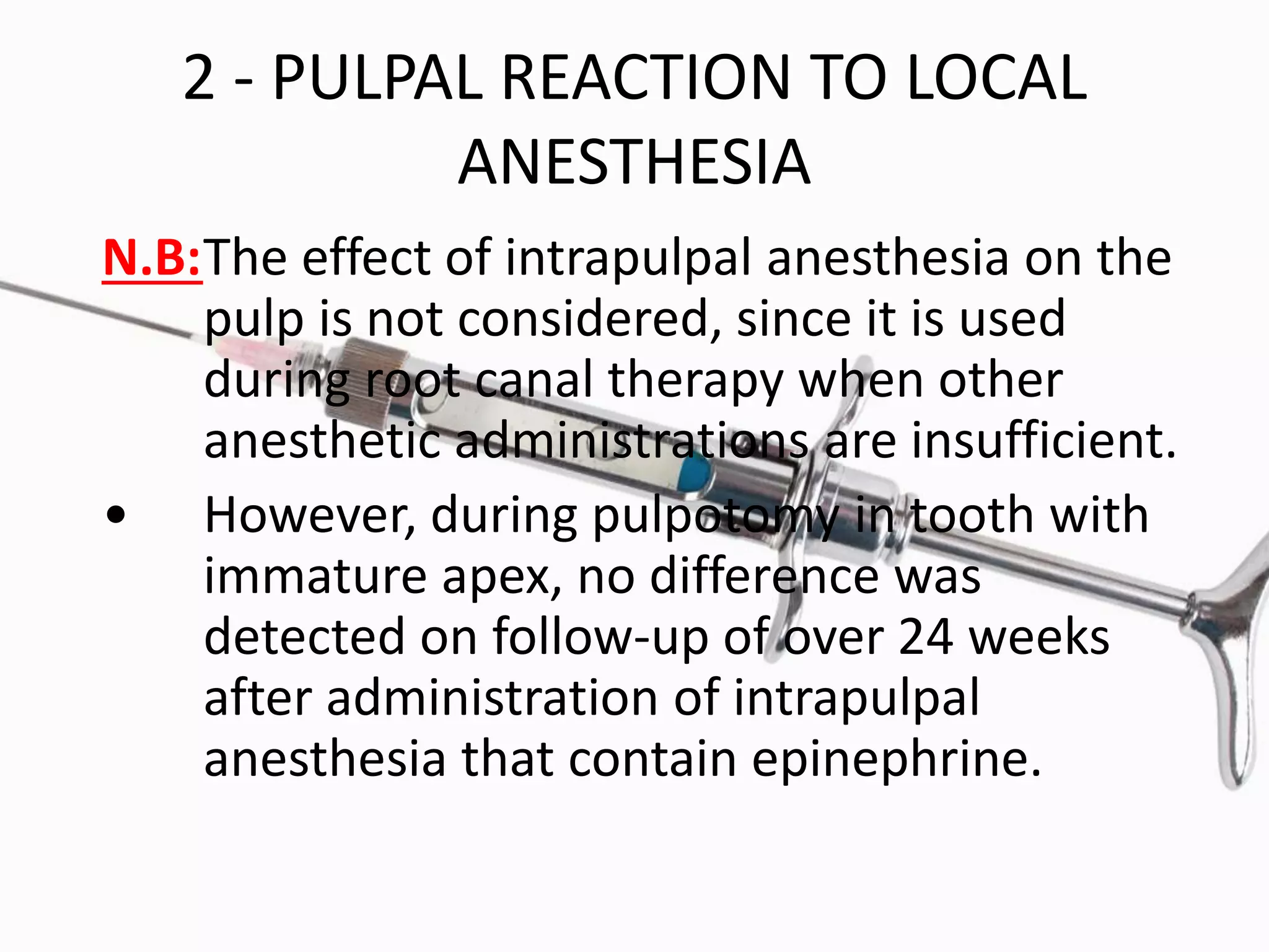 Pulpal Reactions to Dental Caries and Dental Proceudres | PPTX