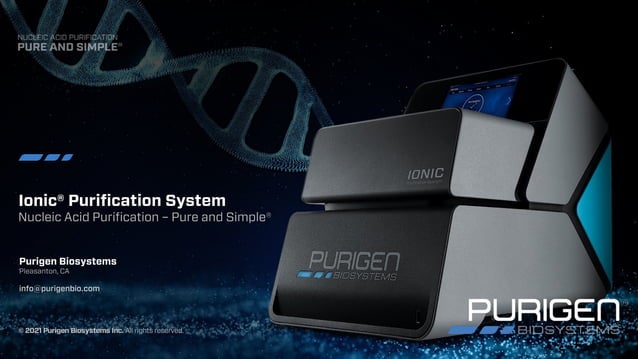 Introduction to Purigen Biosystem | PPT