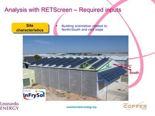 Small Scale Photovoltaic Installations - Use of RETScreen Software ...