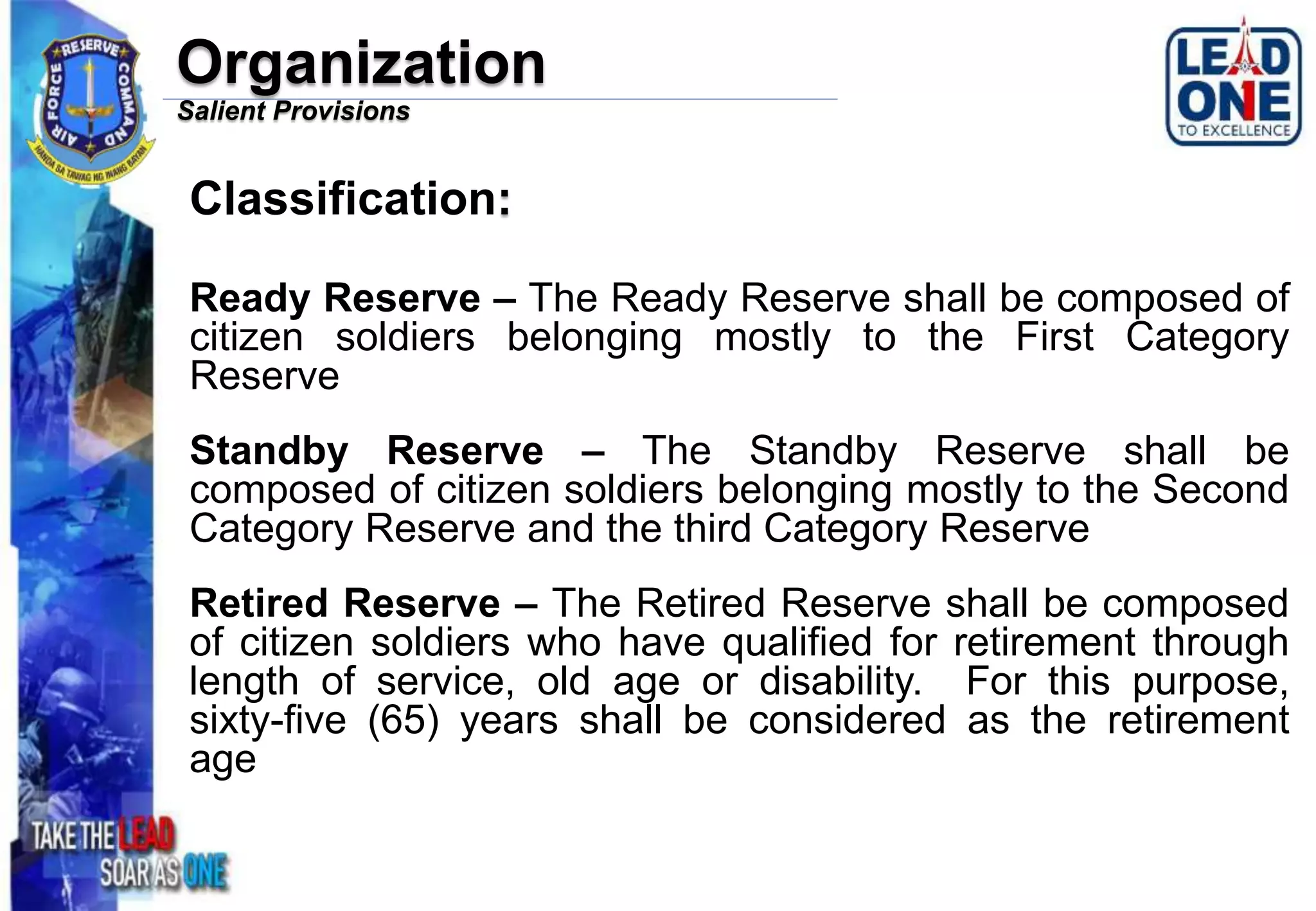 Presentation - RA 7077 as of 16 February 2021 (1).pptx | Defense ...