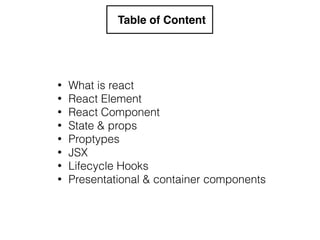 Presentation react | PPT