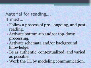 Presentation reading and listening | PPTX