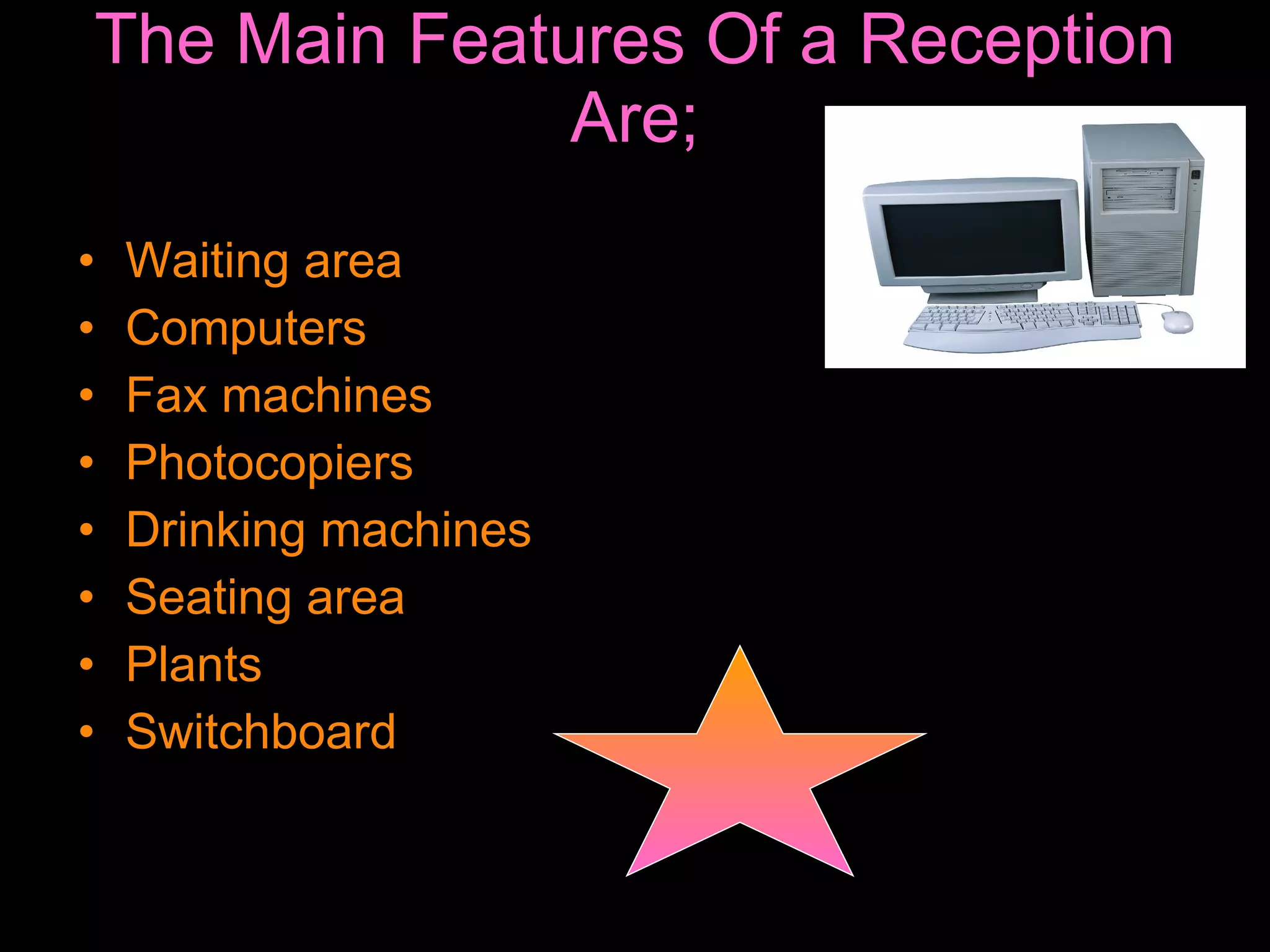 Presentation Reception | PPT