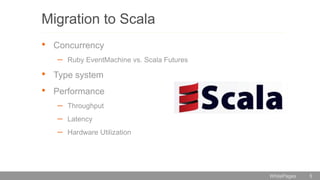 Ruby to Scala in 9 weeks | PPTX | Programming Languages | Computing