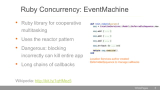 Ruby to Scala in 9 weeks | PPTX | Programming Languages | Computing