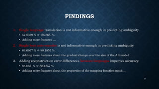 Detecting and translating language ambiguity with multilingual LLMs | PPT