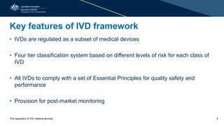 The regulation of IVD medical devices | PPTX