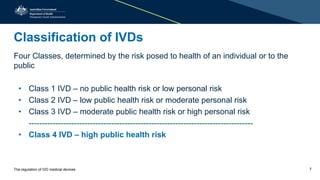 The regulation of IVD medical devices | PPTX